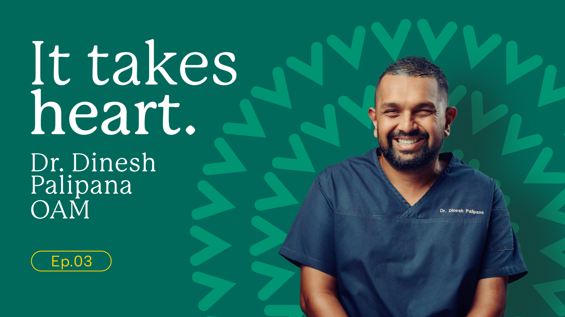 Breaking Barriers in Medicine, It Takes Heart with Dr. Dinesh Palipana ...